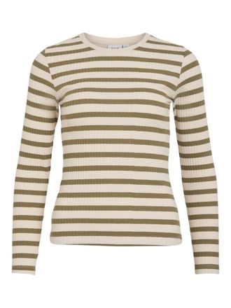 Vila Viamelie O-Neck L/S Top/Pb