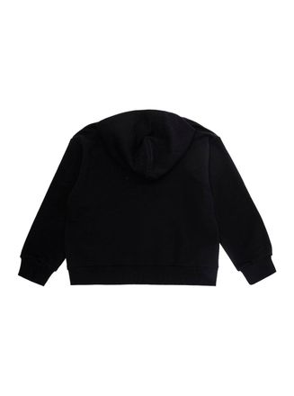Maison Margiela Boys Hooded Sweatshirt Black Cotton Hoods & Sweatshirts