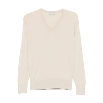 John Smedley Homme, Pulls, Beige, Taille: M Anne Sea Island Cotton Sweater