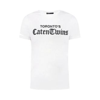 Dsquared2 Round Neck T-Shirt - - Tops - Herren - Wei&szlig; - S