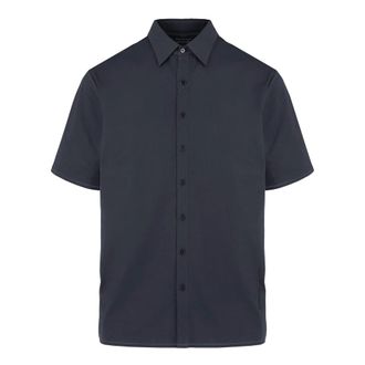 Bomboogie Homme, Chemises, Bleu, Taille: L Technical Jersey Short Sleeve Shirt