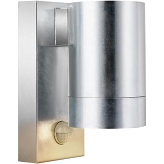 Nordlux Applique murale tin Maxi Sensor M&eacute;tal Acier galvanis&eacute;, H.16,3 IP54 GU10 / Nordlux Ext&eacute;rieur