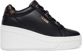 Guess Sneakers Guess FLTRZY ELE12 Schwarz
