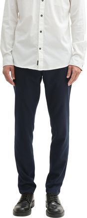 Tom Tailor Herren Travis Slim Chino Hose, 36780 - Navy Blue Structure, 31/32