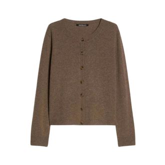 Pennyblack Cardigan Blasone - Femme - Pulls - Brun - Taille: 42 FR