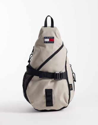 Tommy Jeans Outdoor - Sac bandouli&egrave;re - Taupe-Neutre