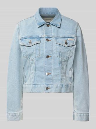 Calvin Klein Jeans Relaxed Fit Jeansjacke aus reiner Baumwolle