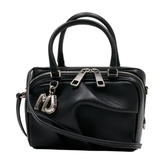 Marc Jacobs Micro Bauletto Top Handle Bag - Black
