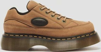 Dr. Martens Buzz 5-&Ouml;sen Milled Nubuck Schuhe in Braun, Gr&ouml;&szlig;e: 36