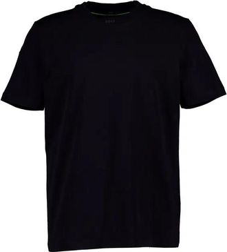 HUGO BOSS Herren T-Shirt blau Baumwoll-Stretch