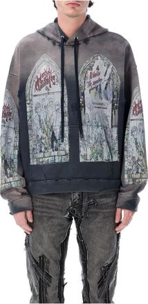 Who Decides War by Ev Bravado Homme, Sweatshirts et sweats &agrave; capuche, Multicolore, Taille: M Motley Hooded Pullover
