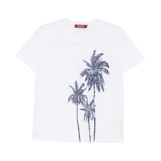 Max Mara Damen, Oberteile, Wei&szlig;, MGr&ouml;&szlig;e