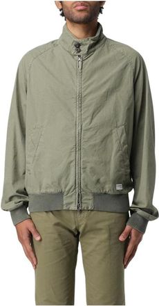 Fay Homme, Vestes, Vert, Taille: S Veste Légère Zippée