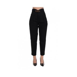 Pinko Ariel 32 High Waist Pants - - Trousers - Damen - Schwarzk - W28