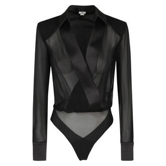 Elisabetta Franchi Damen, Oberteile, Schwarzk, XSGr&ouml;&szlig;e