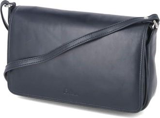Beliana BEL2203-09 Sac à main en cuir lisse pour femme Bleu, bleu, Taille unique