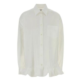 Moschino Camicia - - Blouses & Shirts - Damen - Wei&szlig; - S