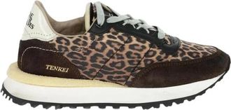 Hidnander Femme, Chaussures, Brun, Taille: 41 EU Baskets Basses en Cuir