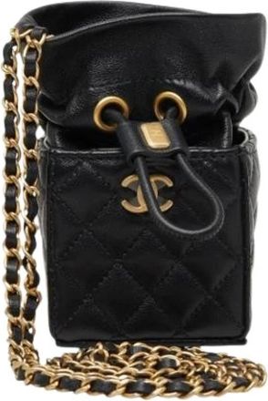 Chanel Sac bandouli&egrave;re mini Pre-owned - Femme - Pre-owned - Noir - Taille: ONE Size