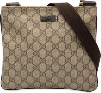 Gucci Hobo Bags - GG Supreme Crossbody - Gr. unisize - in Braun - f&uuml;r Damen