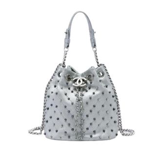 Chanel Sac seau vintage Pre-owned - Femme - Pre-owned - Gris - Taille: ONE Size