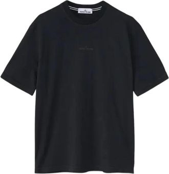 Stone Island Desert Print T-Shirt - - Tops - Herren - Schwarzk - XL