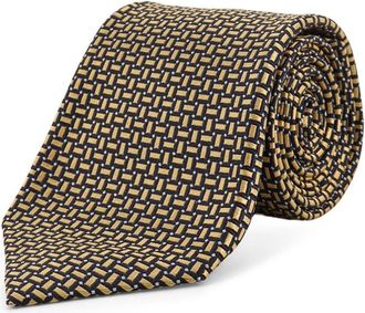 Kiton Homme, Accessoires, Jaune, Taille: ONE Size Ciro Paone Tie