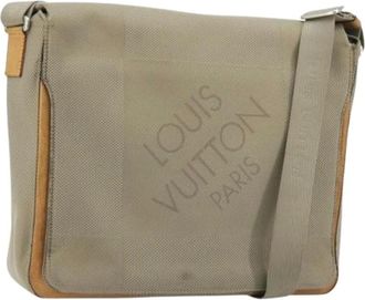 Louis Vuitton Pre-owned Sac bandouli&egrave;re en toile Damier Geant - Femme - Pre-owned - Beige - Taille: ONE Size