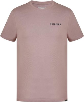 Firetrap T-Shirt f&uuml;r Herren, Baumwolle (Graurosa)