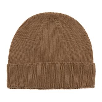 Drumohr Strickm&uuml;tze aus reinem Kaschmir - - Accessories - Herren - Braun - ONE SIZE
