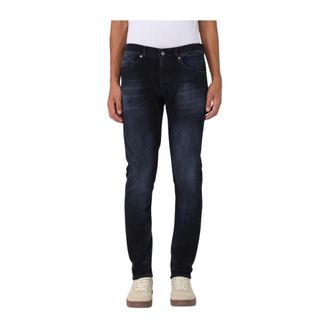 Dondup George Denim Washed Hose - - Jeans - Herren - Schwarzk - W32