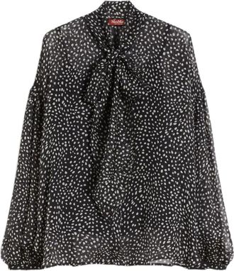 Max Mara Femme, Blouses et Chemises, Multicolore, Taille: 38 FR Max Mara Studio Chemises Black
