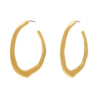 Dansk Copenhagen Tara Helix Hoop Ohrring - - Accessories - Damen - Gelb - ONE SIZE
