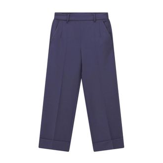 Windsor Straight Hosen - - Trousers - Damen - Blau - 3XL