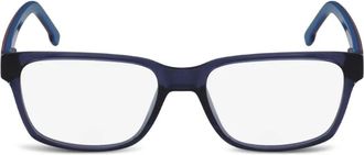 Lacoste lunettes de vue à monture rectangulaire - Bleu