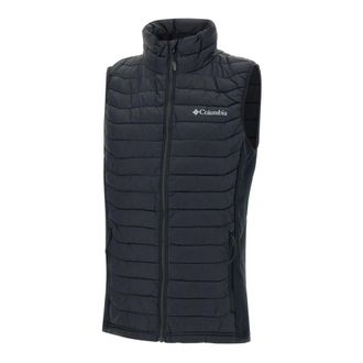 Columbia Schwarze Hybridweste Jacke - - Jackets - Herren - Schwarzk - M