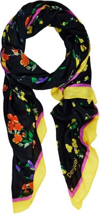 Desigual Foulard Patch Rectangle Black