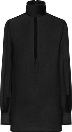 Dolce & Gabbana Femme, Blouses et Chemises, Noir, Taille: 36 FR Chemises