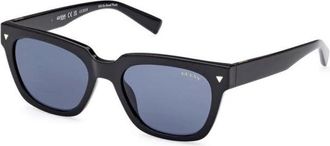 Guess Homme, Accessoires, Noir, Taille: ONE Size Lunettes de soleil &eacute;l&eacute;gantes &agrave; monture en r&eacute;sine