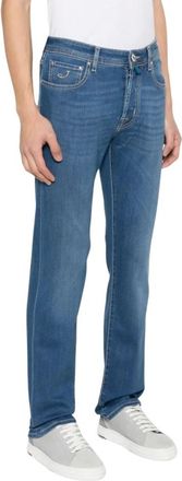 Jacob Cohen Jean 5 poches Bard Regular-Slim - Homme - Jeans - Bleu - Taille: W32