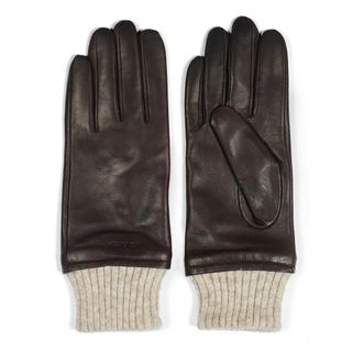 Howard London Ella Lederhandschuhe - - Accessories - Damen - Braun - 8 1/2 IN