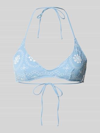 MC2 Saint Barth Bikini-Oberteil mit Stitchings und Schn&uuml;rung Modell HESPERA
