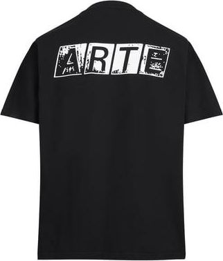 Arte T-shirt imprim&eacute; au dos col rond