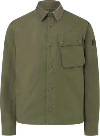 Belstaff Homme, Vestes, Vert, Taille: 2XL Ground Jacket