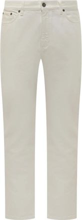 Ermenegildo Zegna Homme, Jeans, Blanc, Taille: W33 Pantalon Cinq Poches City Fit