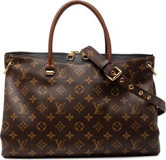 Louis Vuitton Coated Canvas Monogram Pallas MM