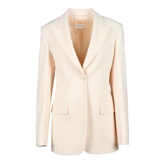 Sportmax Zermat Wollmischung Knopfjacke - - Jackets - Damen - Orange - XS