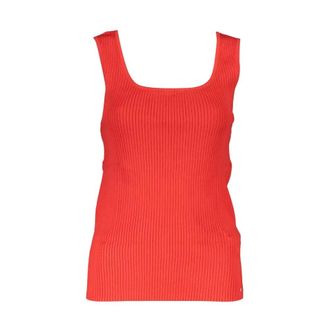 Tommy Hilfiger Femme, Tops, Rouge, Taille: 38 FR D&eacute;bardeur