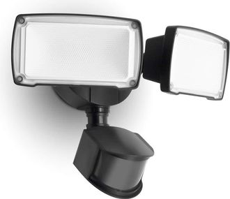 Lutec LED-Sicherheitslicht, 30W, 3000LM, Outdoor-Licht mit Bewegungssensor, 5000K, 2 Flutlicht mit verstellbarem Kopf unter, 3 Modi, gilt f&uuml;r Eing&auml;nge, Trep