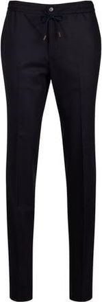 Slowear Pantalon slim &agrave; taille &eacute;lastiqu&eacute;e en laine m&eacute;lang&eacute;e